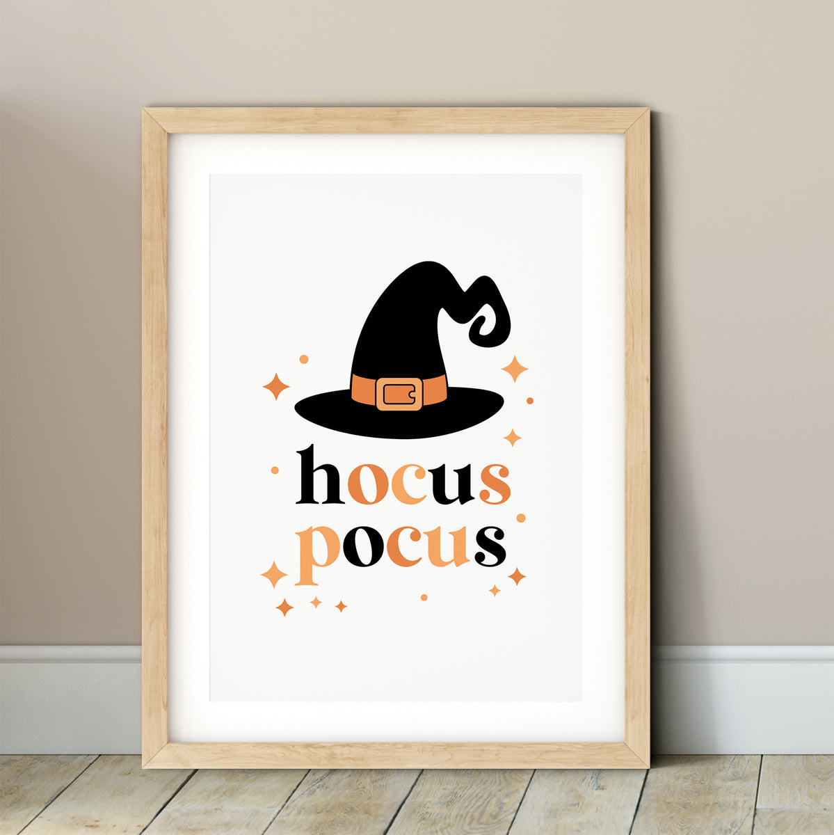 Hocus Pocus Print - Orange– Hunter & Lola
